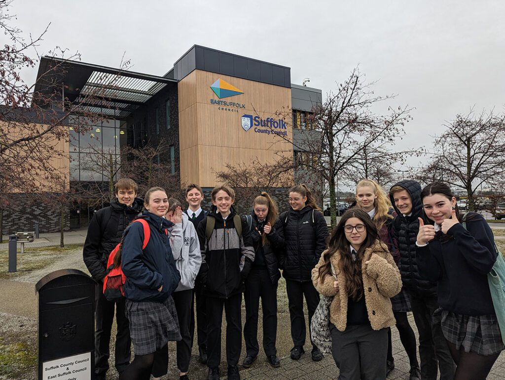 Model Council Takeover Day at East Suffolk Council | Thomas Mills High ...