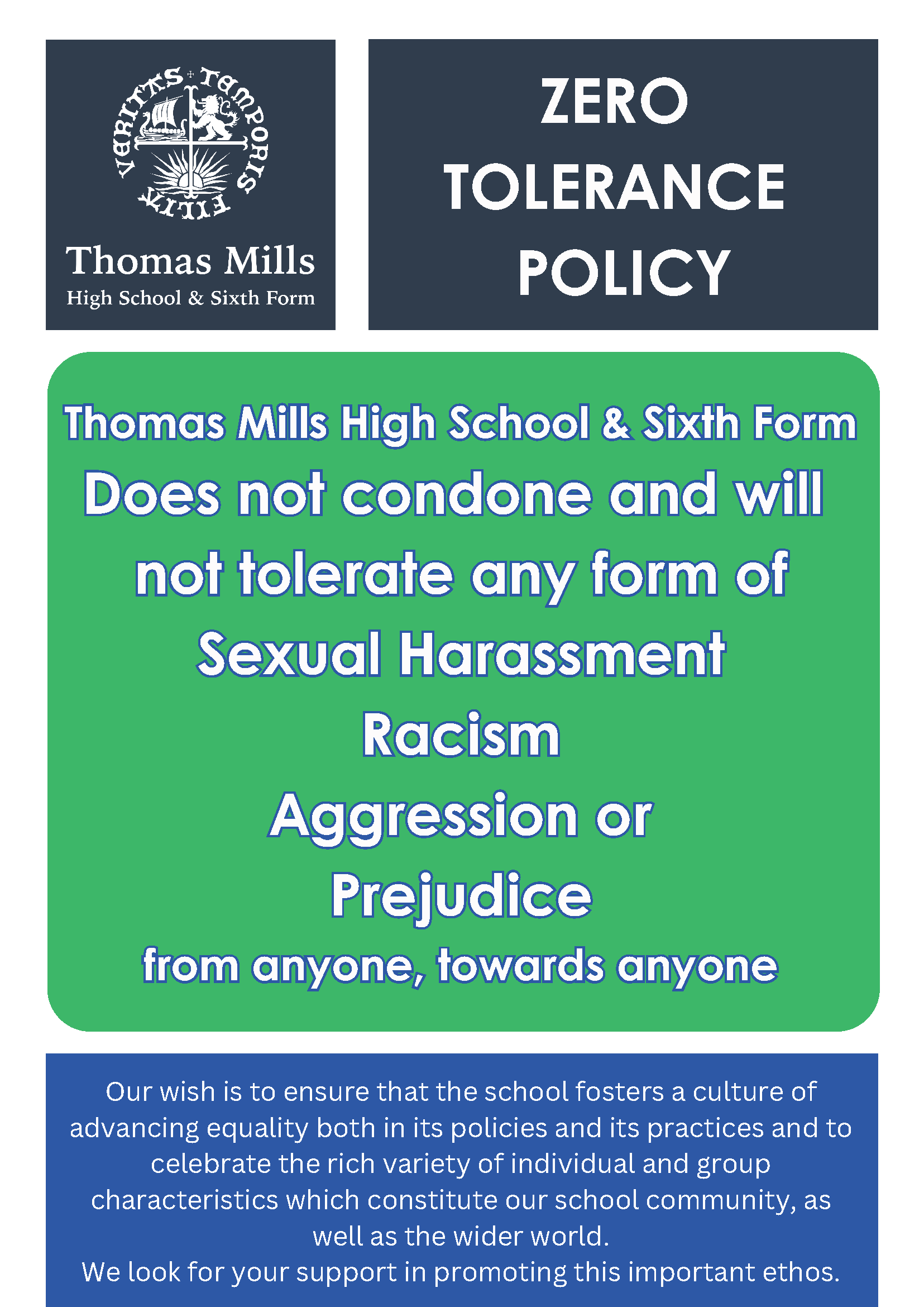 Equality and Diversity | Thomas Mills High School & Sixth Form